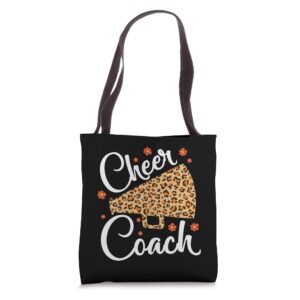 cheer coach cheerleading props cute cheer for coaches tote bag