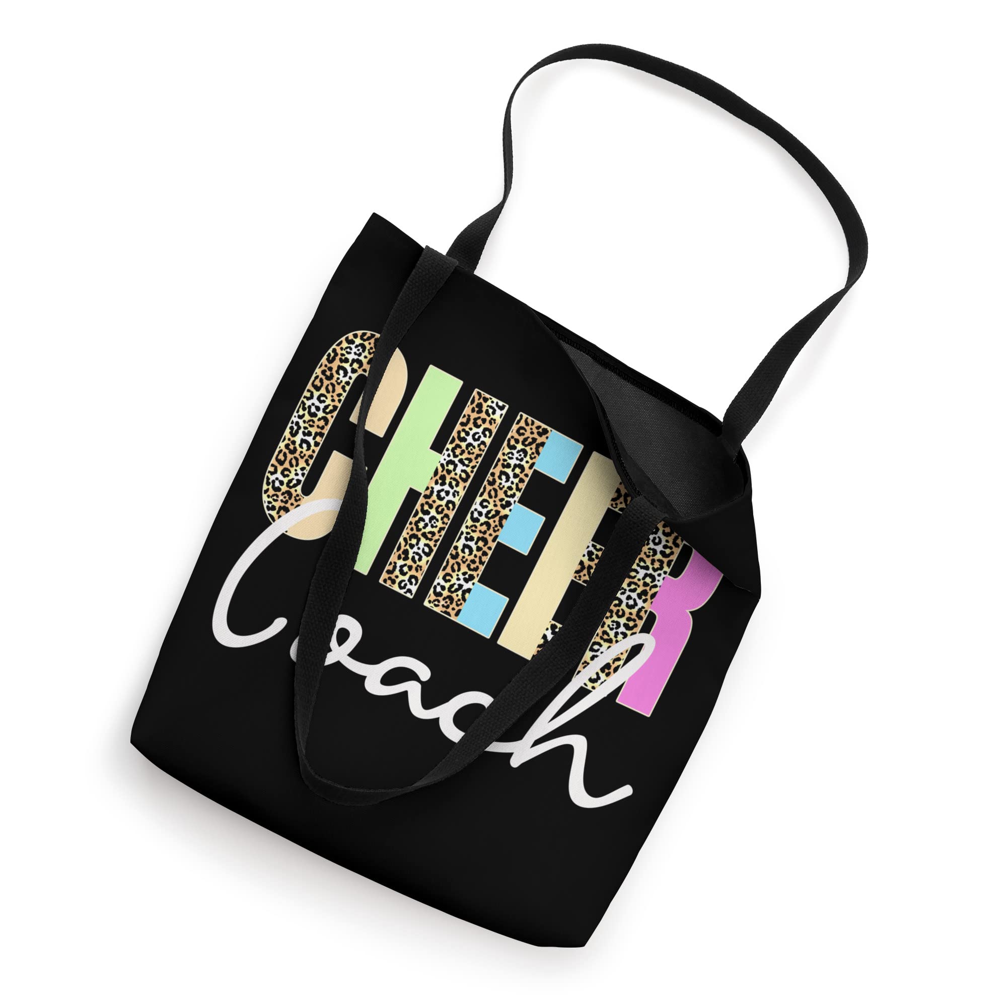 Cheer Coach Leopard Cheerleading Cute Cheer Coach Tote Bag