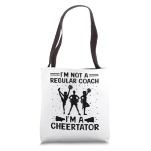 cheerleading coach cheer coach cheerleader cheer training tote bag