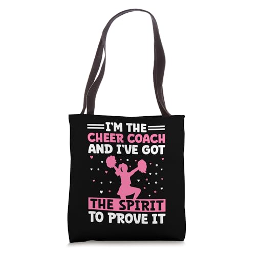 Cheerleading Coach Cheer Coach Cheerleader Cheer Training Tote Bag