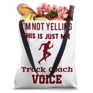 Track and Field Coach Gift Tote Bag