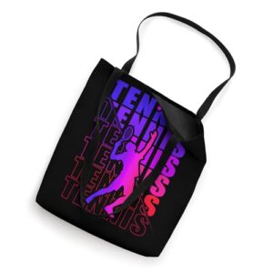 Clothing Outfit For Tennis Players, Coaches Fans Tennis Tote Bag