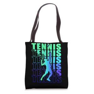 clothing outfit for tennis players, coaches fans tennis tote bag