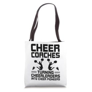 cheerleading coach cheer coach cheerleader cheer training tote bag