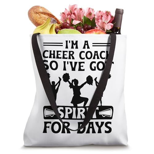 Cheerleading Coach Cheer Coach Cheerleader Cheer Training Tote Bag