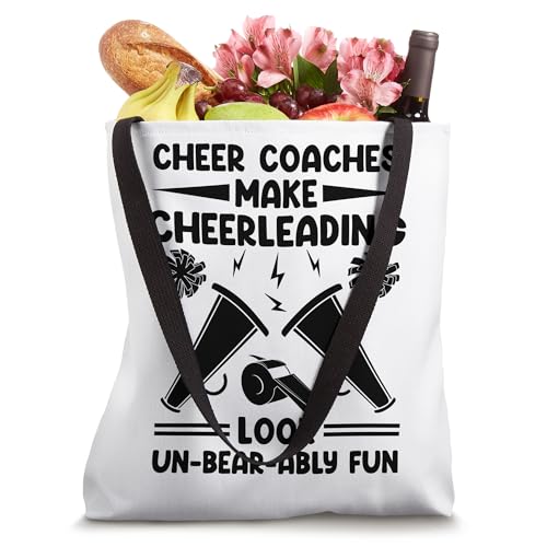 Cheerleading Coach Cheer Coach Cheerleader Cheer Training Tote Bag