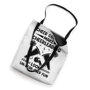 Cheerleading Coach Cheer Coach Cheerleader Cheer Training Tote Bag