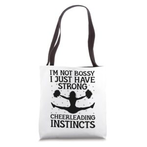 cheerleading coach cheer coach cheerleader cheer training tote bag