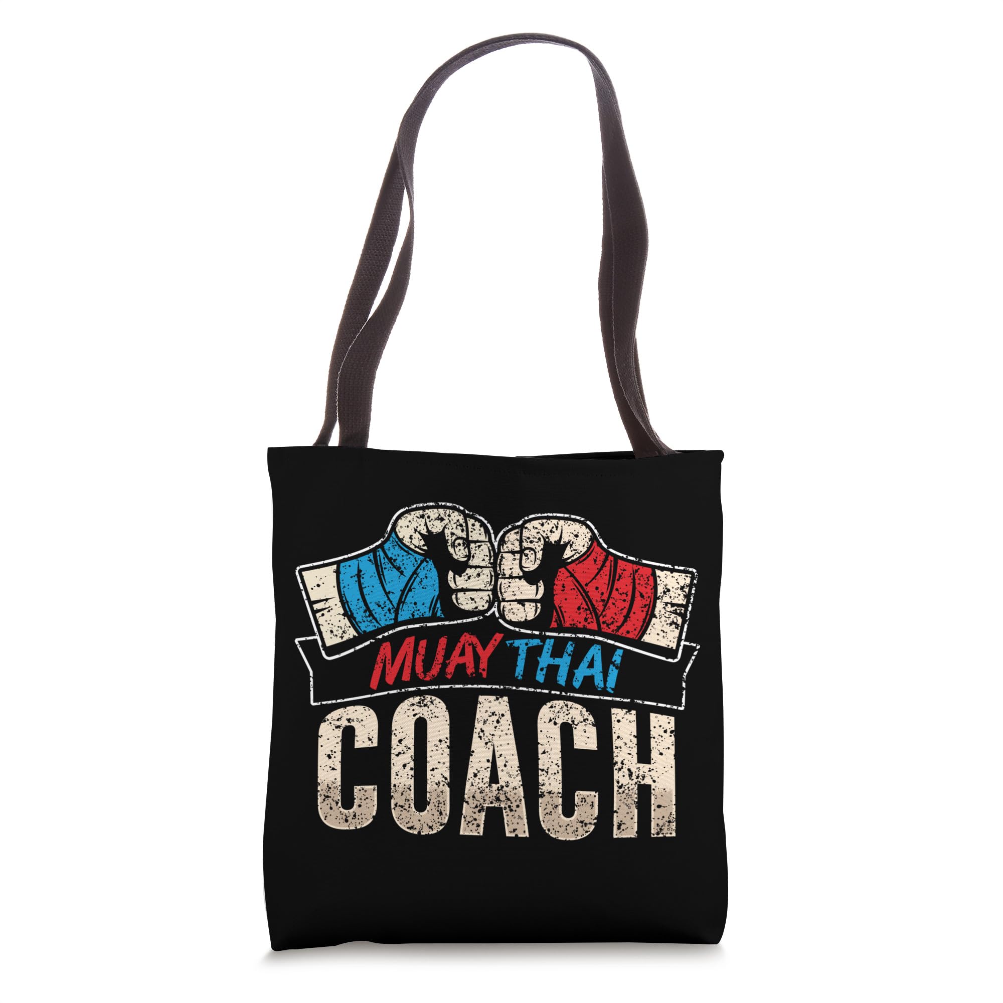 Muay Thai Coach Boxing Hobby Martial Arts Fighter Tote Bag