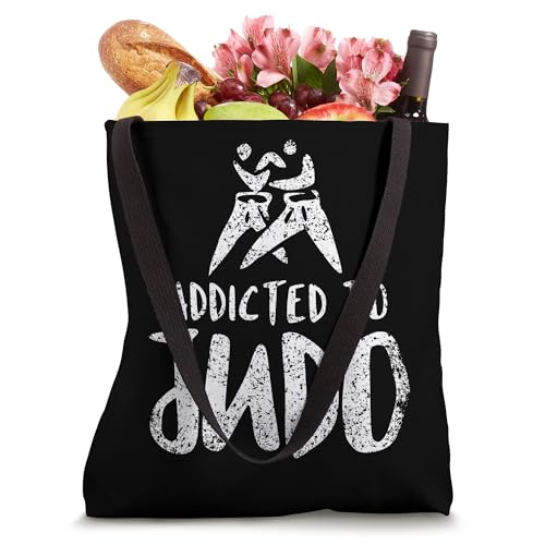 Addicted To Judo Martial Arts Judoka Judoist Fighter Tote Bag