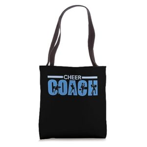 cheer coach cheerleading tote bag