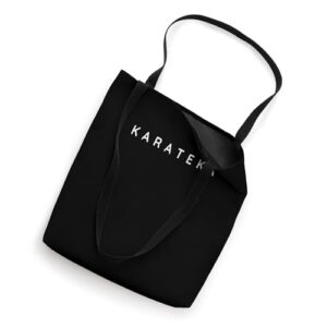 Karatekas Hobby / Modern, Contemporary Font Design Tote Bag