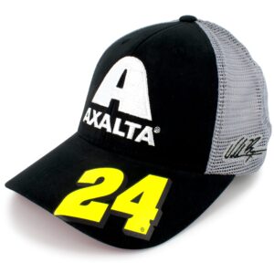 checkered flag william byron axalta #24 team hat multicolor