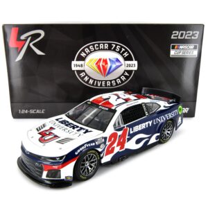 lionel racing william byron 2023 liberty university diecast car 1:24 scale