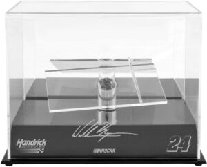 william byron #24 hendrick motorsport 1/24 die cast display case - nascar display cases logo ''case only''