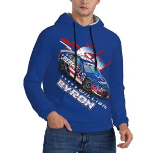 ASFRSH William Byron 24 Men'S Pullover Hoodie Casual Hooded Sweatshirt Best Hoodies Sportswear Tracksuit With Pocket