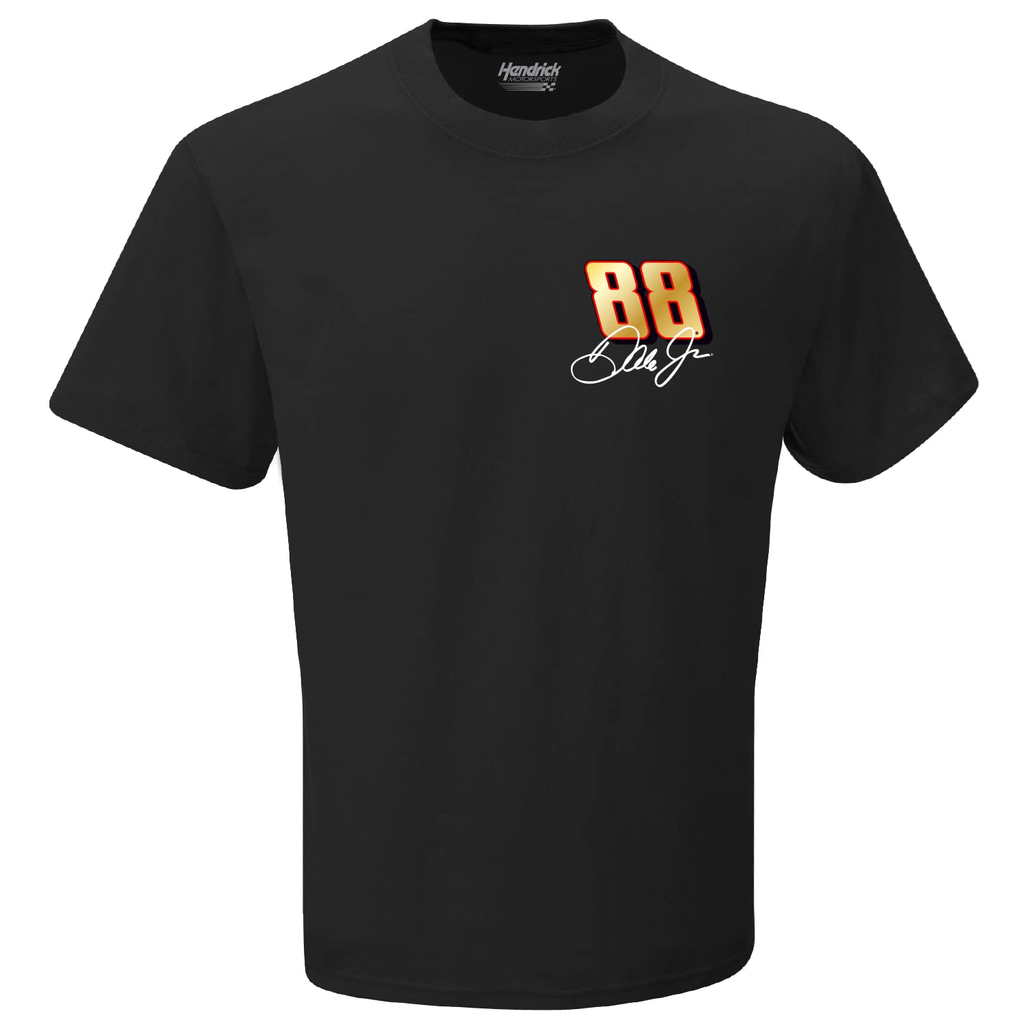 Dale Earnhardt Jr. #88 National Guard Car 2 Sided Men's Short Sleeve Black T-Shirt (as1, Alpha, xx_l, Regular, Regular)