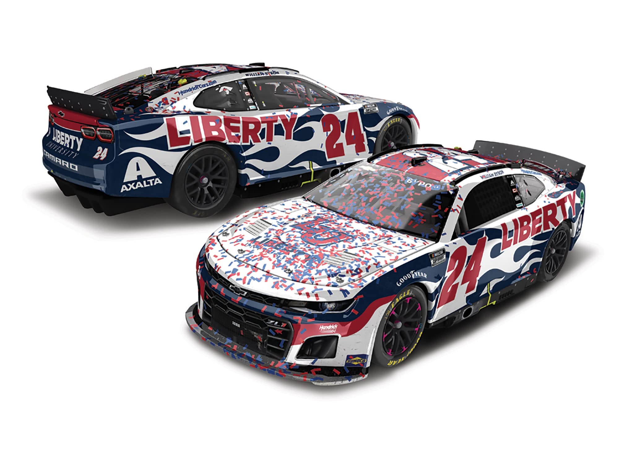 Lionel Racing W Byron 1/64 HT Liberty University Atlanta Win 22 Camaro ZL1