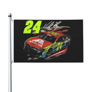 william byron 24 3x5 ft flag double-sided printing banner indoor outdoor decorative flags metal grommets durable