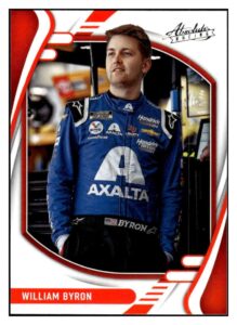 2022 panini chronicles absolute #9 william byron nm+-mt+ nascar racing axalta/hendrick motorsports/chevrolet racing