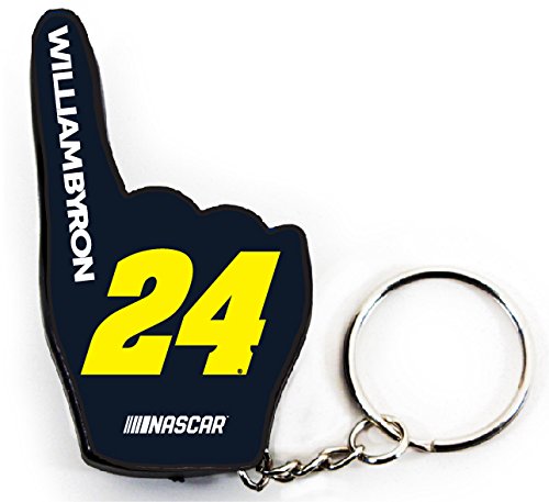 William Byron #24 Fan Keychain