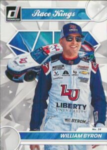 2023 donruss race kings #12 william byron liberty university/hendrick motorsports/chevrolet racing card - sportscard superstore