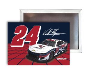 william byron liberty university #24 nascar 2.5"x3.5" refrigerator magnet new for 2022