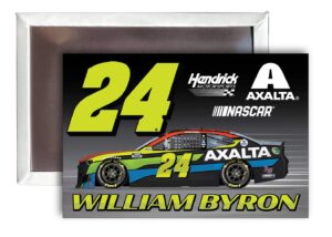 william byron # 24 nascar 2x3-inch fridge magnet new for 2021