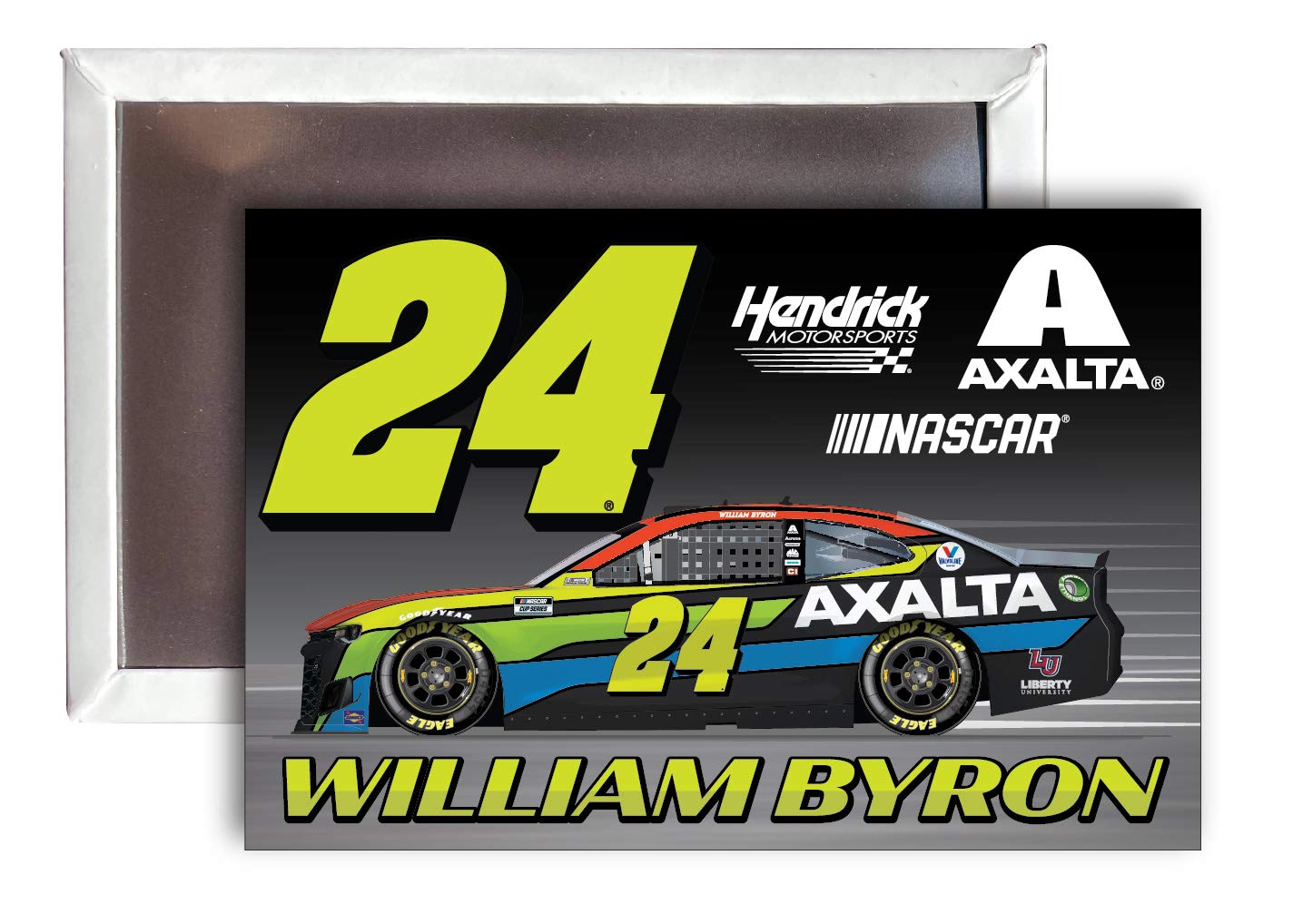 William Byron # 24 Nascar 2x3-Inch Fridge Magnet New for 2021