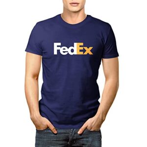 work fedex delivery t-shirts tee unisex men&women (as1, alpha, m, regular, regular, standard, navy)