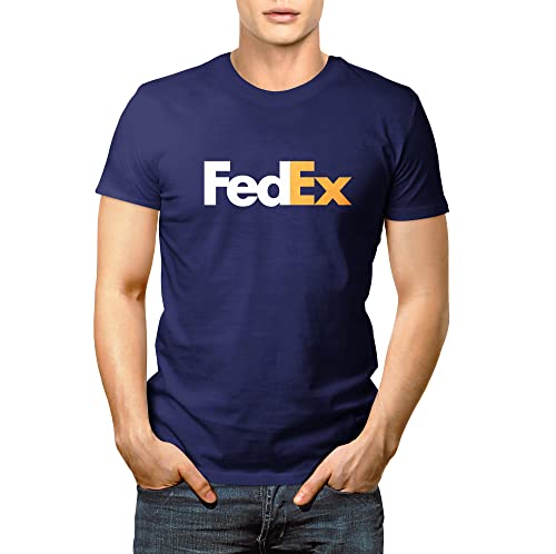 Work FedEx Delivery T-Shirts TEE Unisex Men&Women (as1, Alpha, m, Regular, Regular, Standard, Navy)