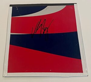 2020 william byron liberty university signed race used 8x9 sheetmetal piece #5 - nascar autographed race used items