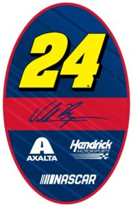 william byron #24 nascar oval magnet new for 2020