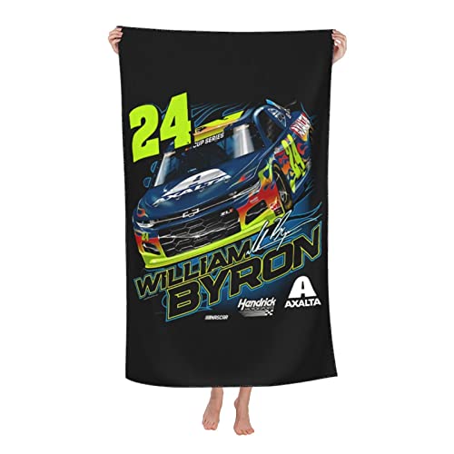 ASFRSH William Byron 24 Large Bath Towel Absorbent Quick Dry Beach Shawl Towels Blanket Pool Swim Bathroom Home Unisex 52x32 in