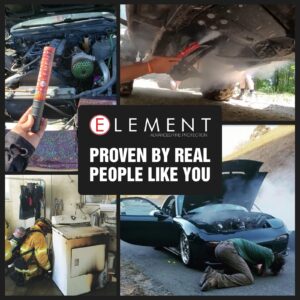 Element E100 Fire Extinguisher Stick 40100, 100 second discharge NO MAINTENANCE