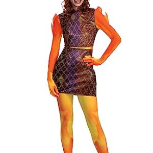 Ember Costume, Official Disney Pixar Elemental Costume for Adults, Size Large (12-14)