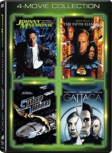 the fifth element / gattaca / johnny mnemonic / starship troopers - set