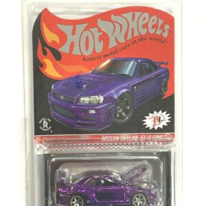 DieCast Hotwheels 2020 RLC Exclusive Skyline GT-R (BNR34) Purple