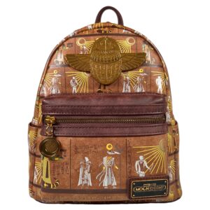 loungefly gt exclusive marvel moon knight hieroglyphics mini backpack