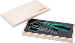 engineer paulownia box gt pack pgt-03 "neji-saurus" and "steel arm scissors gt" gift package with exclusive leaflet