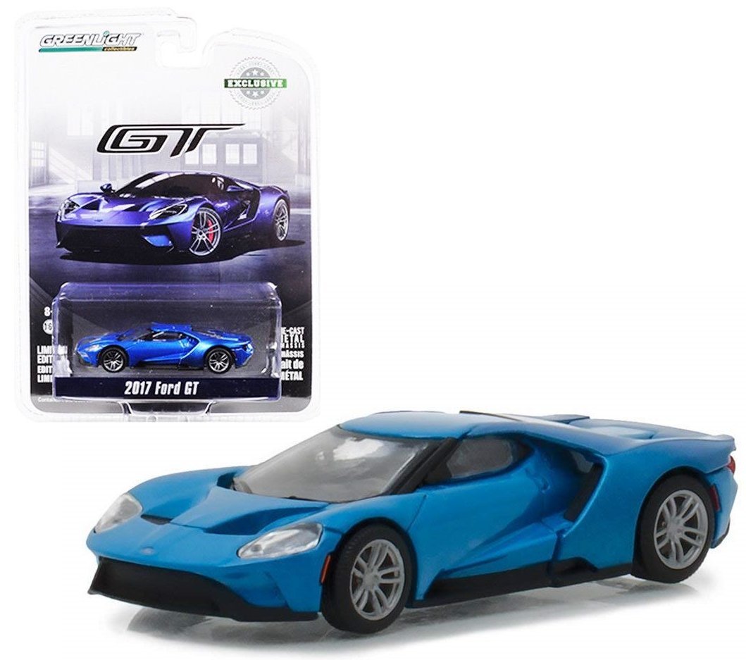 GreenLight 1: 64 Hobby Exclusive - 2017 Ford GT Diecast Vehicle