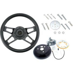 grant 414 challenger gt steering wheel, 13-1/2 inch w/install kit