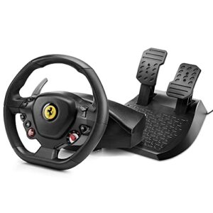 thrustmaster t80 ferrari 488 gtb with pedals (compatible with ps5,ps4,pc)