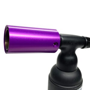 paykoc imports exclusive purple turbo metal nozzle guard for blazer big shot/big buddy butane torches