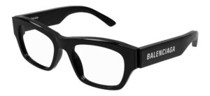 balenciaga bb0264o black 53/19/140 unisex adults eyewear frame