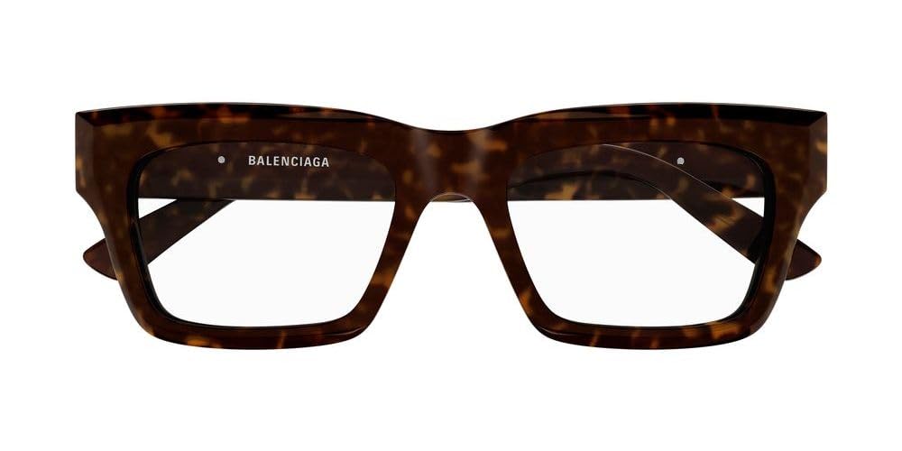 Balenciaga BB0240O Havana 52/19/145 unisex Eyewear Frame