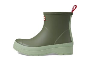 hunter original play boot chelsea lichen green/everglade green 11 m