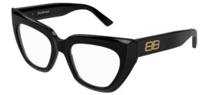 balenciaga bb0238o black 50/19/140 women eyewear frame