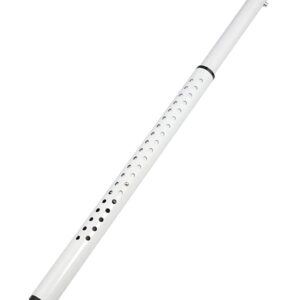 South Main Hardware 810185 Adjustable Door Brace Security Bar, White