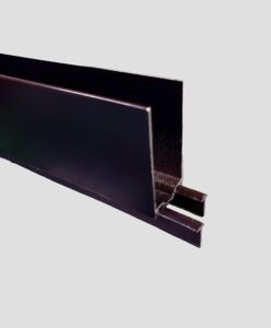 bottom door aluminum expander for security storm door - 1" thickness - 36" & 32" width door w weatherstripping (36", black)